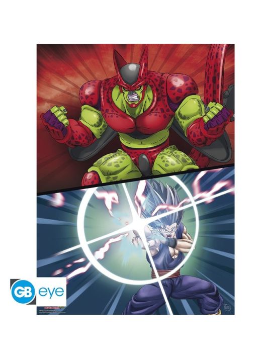 Poster - Dragon Ball Super - Super Hero Gohan vs Cell Max