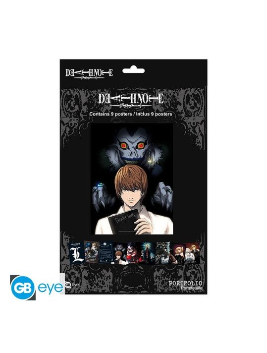 Death Note - Portfolio 9 posters Protagonistes