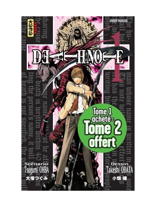 Death note pack tome 1 et 2