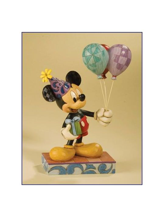 Figurine Mickey Mouse ; CHEERFUL CELEBRATION