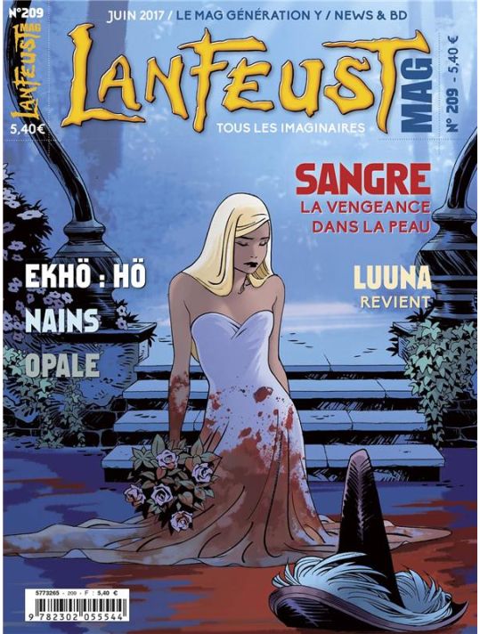 LANFEUST MAG N.209 ; Sangre, la vengeance dans la peau