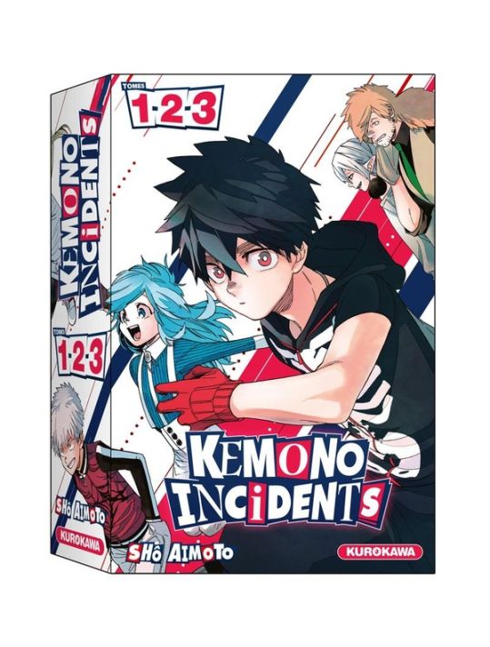 Kemono incidents coffret tome 1 à 3