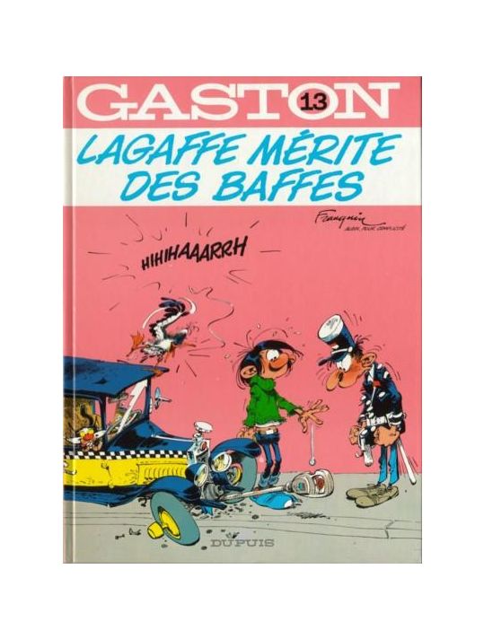 Gaston Lagaffe tome 13 lagaffe mérite des baffes