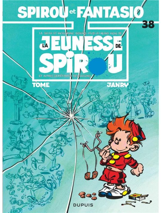 Spirou et Fantasio tome 38 la jeunesse de spirou