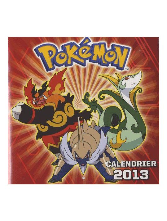 Pokémon ; calendrier (édition 2013)