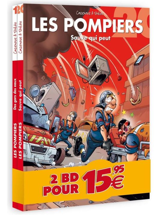 Les pompiers - starter pack 2020 (tome 1 + A travers les âges)