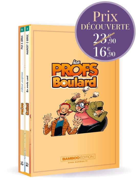 Les profs tome 1 + Boulard tome 1 - pack