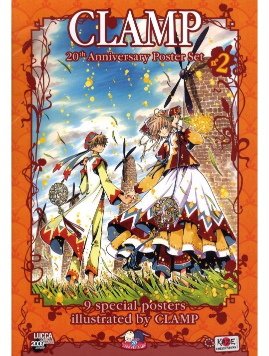 clamp ; 20th anniversary poster set de Clamp