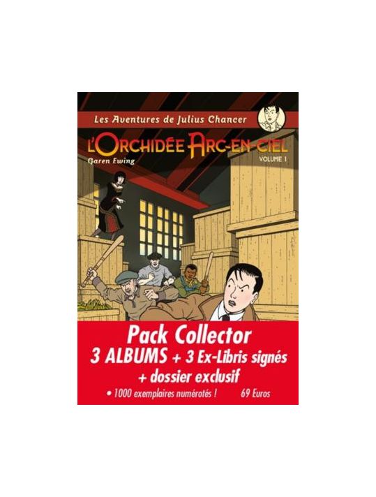 Les aventures de Julius Chancer pack collector tome 1 à 3