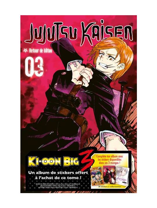 Jujutsu Kaisen Big 3 tome 3