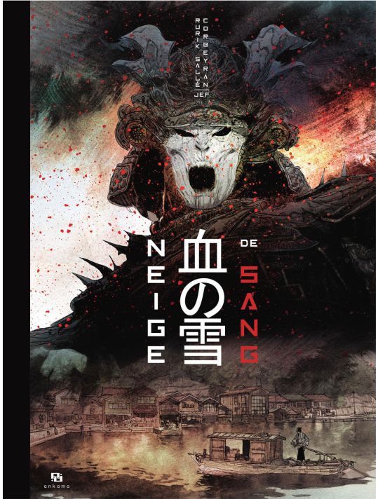 Neige de sang + ex-libris offert de Eric Corbeyran Jef