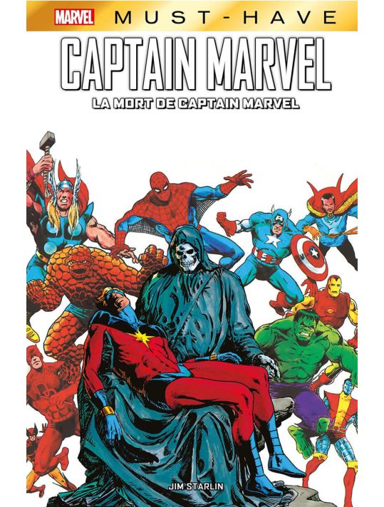 La mort de Captain Marvel (must have) de Jim Starlin, Stan Lee, Roy ...