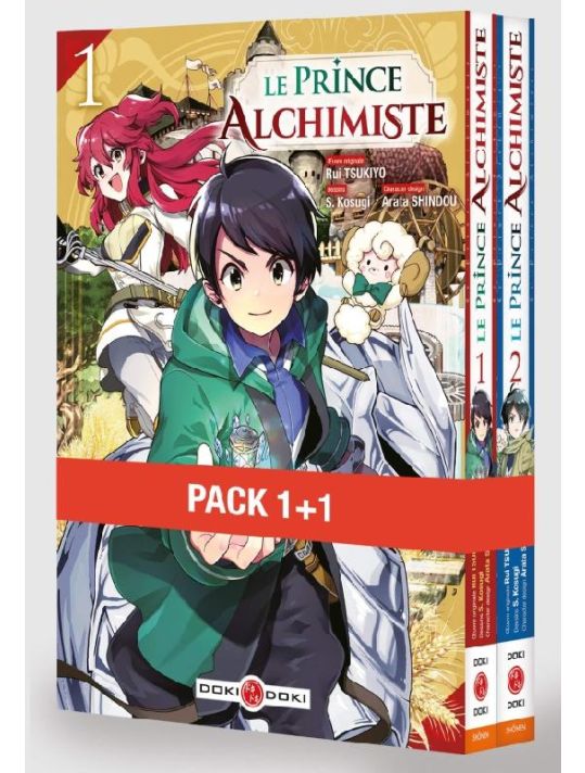 Le prince alchimiste pack promo tome 1 et 2