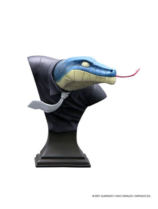 figurine résine Blacksad ; Mini Buste Lizard