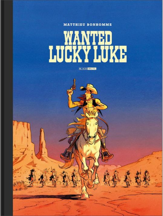 Wanted Lucky Luke (tirage de tête) de Matthieu Bonhomme