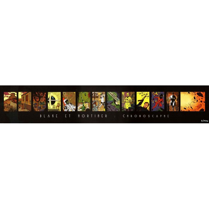 Poster Blake et Mortimer - Chronoscaphe