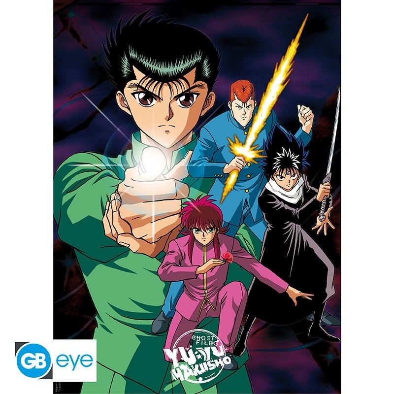 Yu Yu Hakusho - Poster Groupe de Yusuke