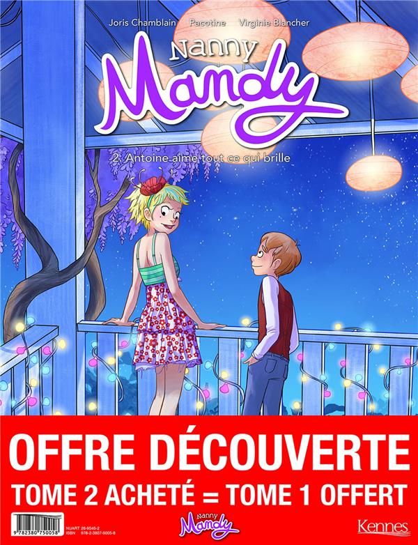 Nanny Mandy pack tome 1 + 2