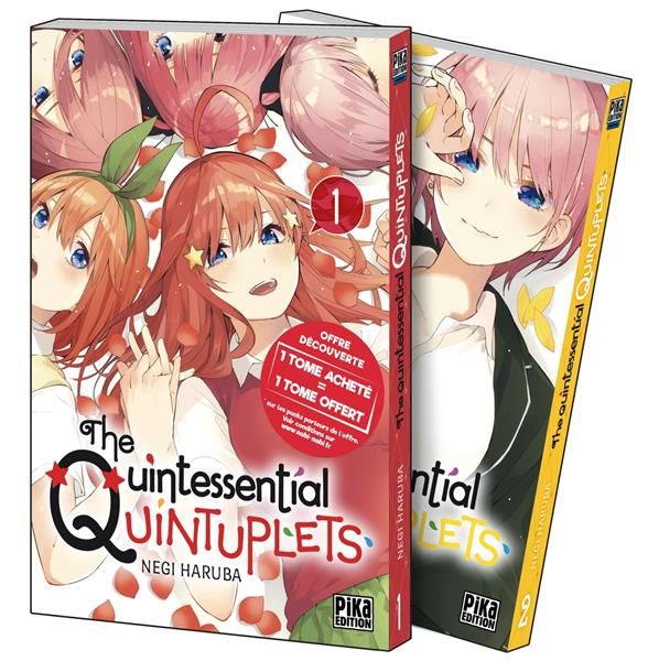 The Quintessential Quintuplets Pack découverte tome 1 et 2