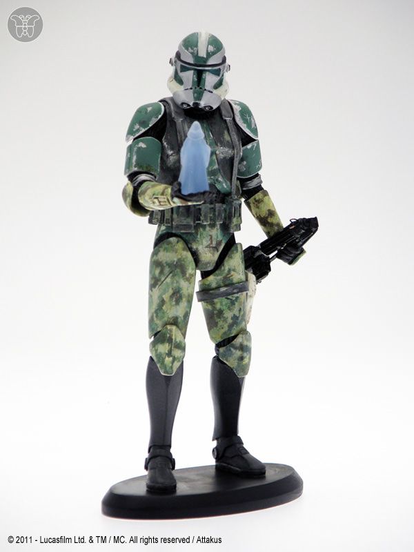figurine résine Star Wars ; Commander Gree -Order 66