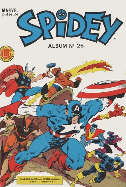 Spidey - Album N°26 (du n°76 au n°78) (édition 1986)